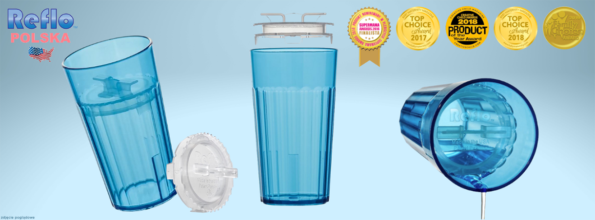 Reflo Unbreakable New Smart Cup, Zylar, Kubek Treningowy, Logopedyczny ...